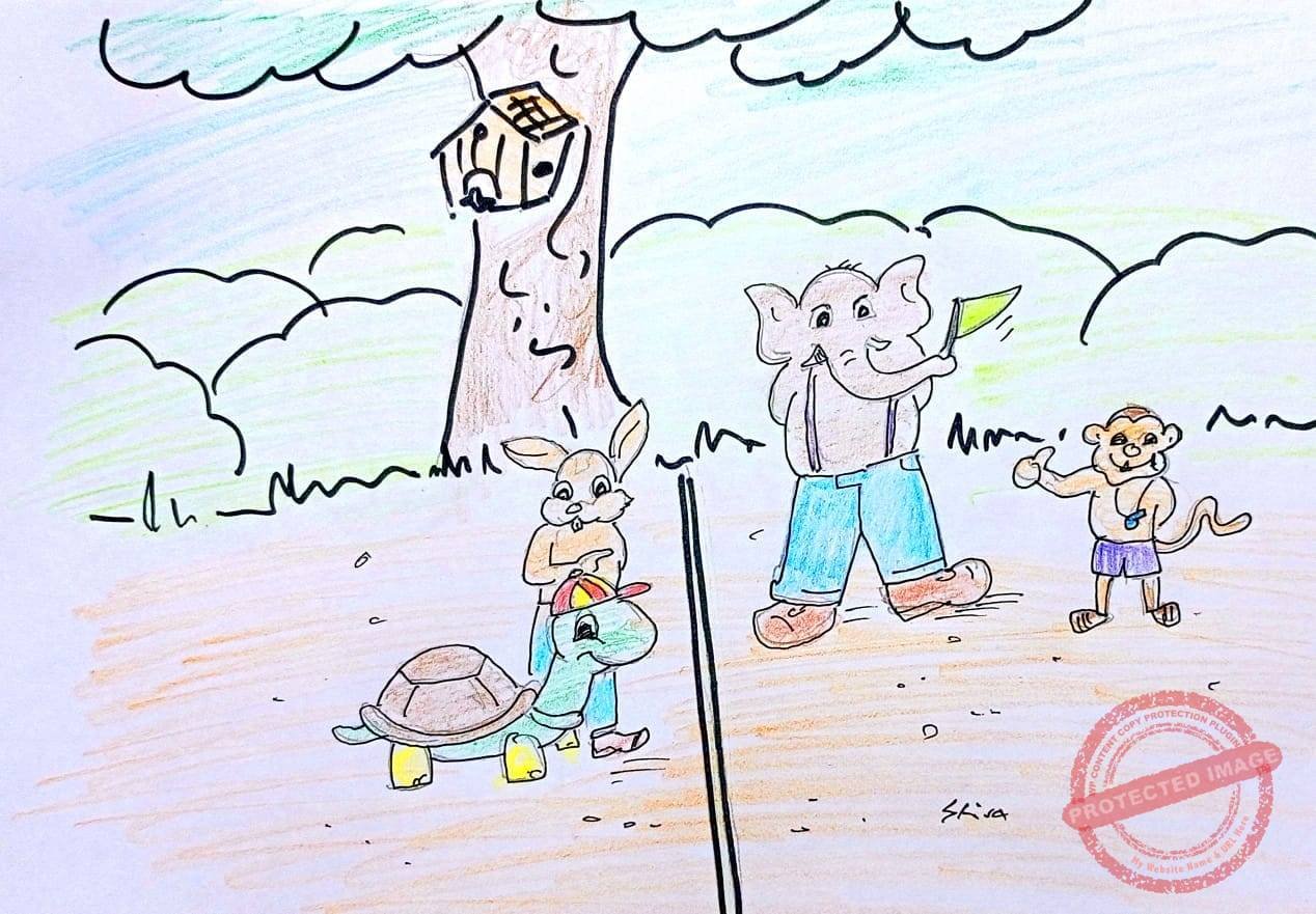 முயலாமை கதை - பூஞ்சிட்டு